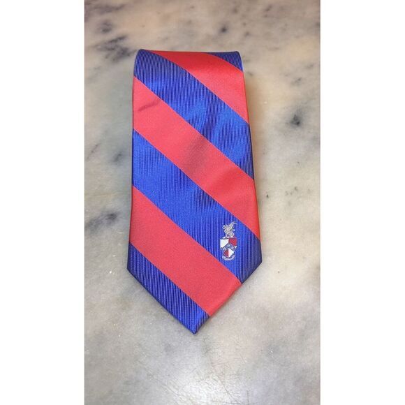 Accessories | Scotty Gear Handmade Crest Logo Striped Red Blue Woven ...
